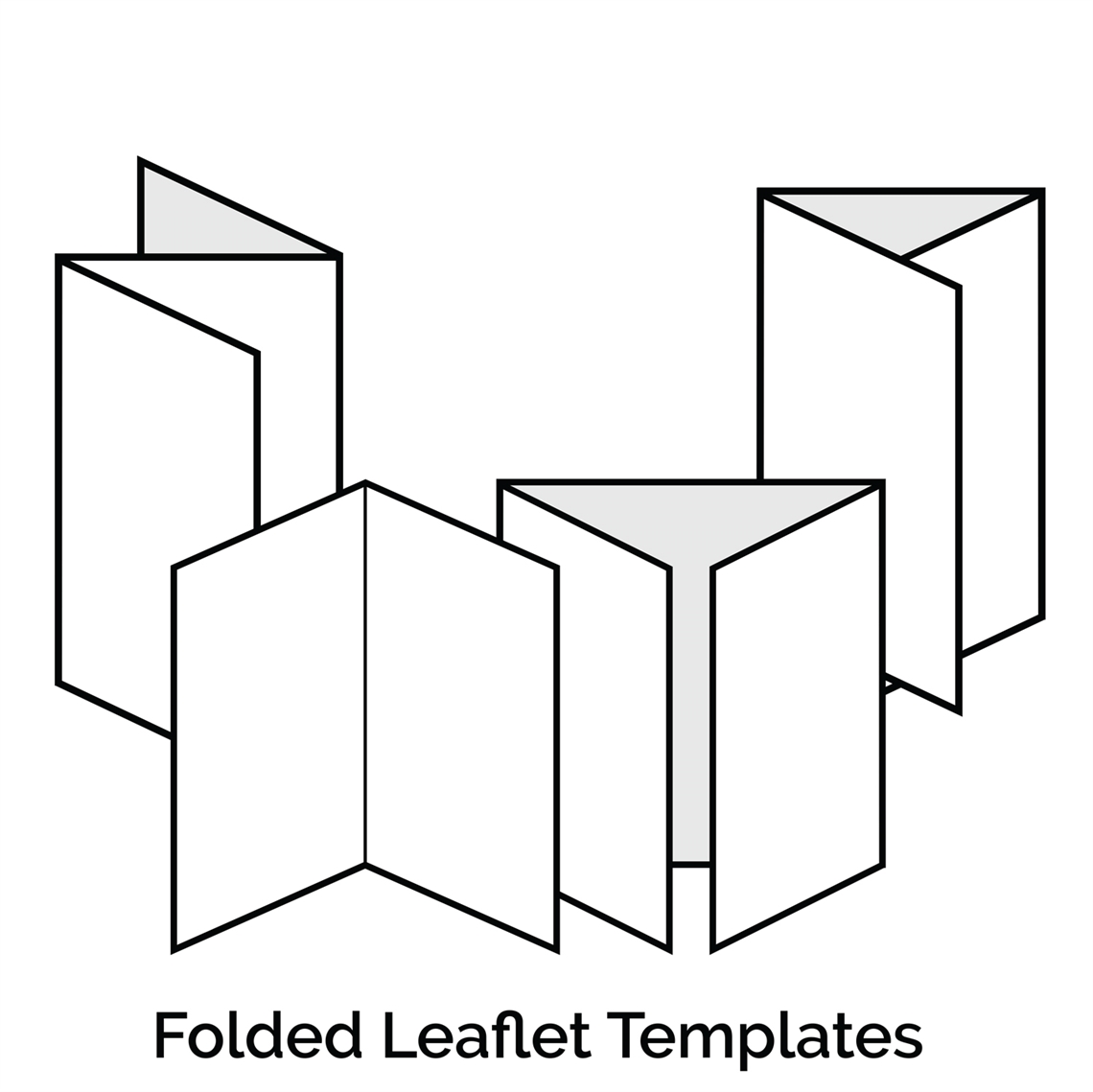igoprint - Folded leaflet Templates igoprint - Folded leaflet Templates